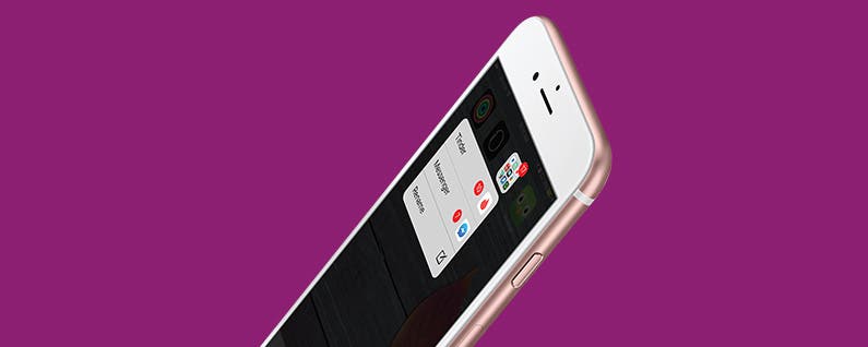 How to 3D Touch a Folder to See App Notification Badges
