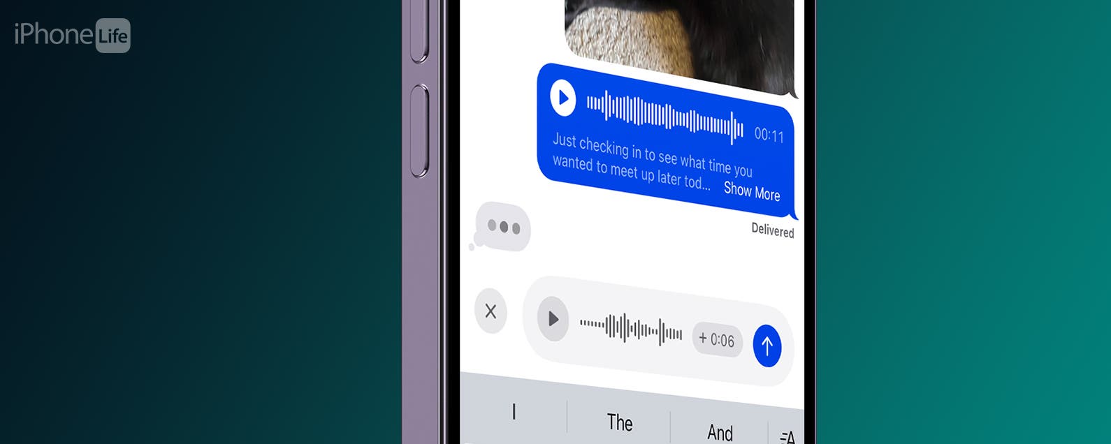 How to Send a Voice Message on the iPhone: The Easiest Way