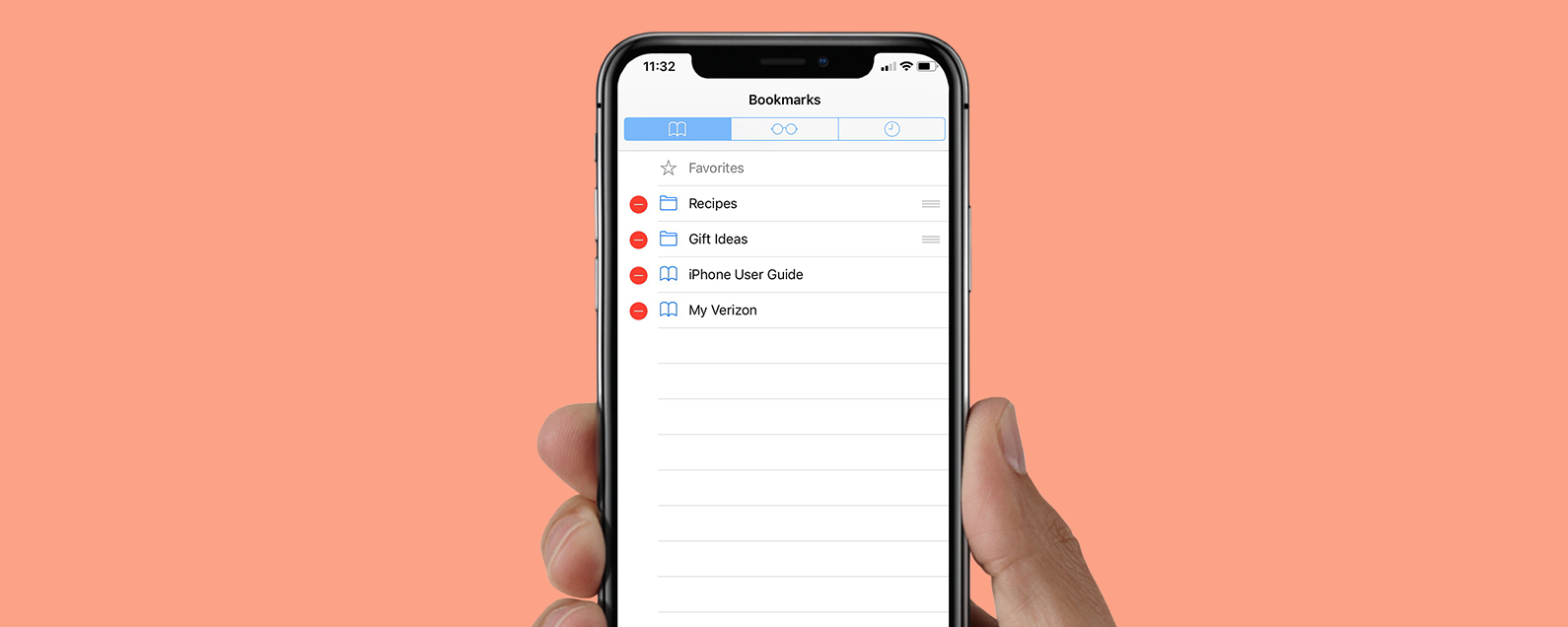 How To Make Bookmark Folders In Safari On The Iphone Or Ipad