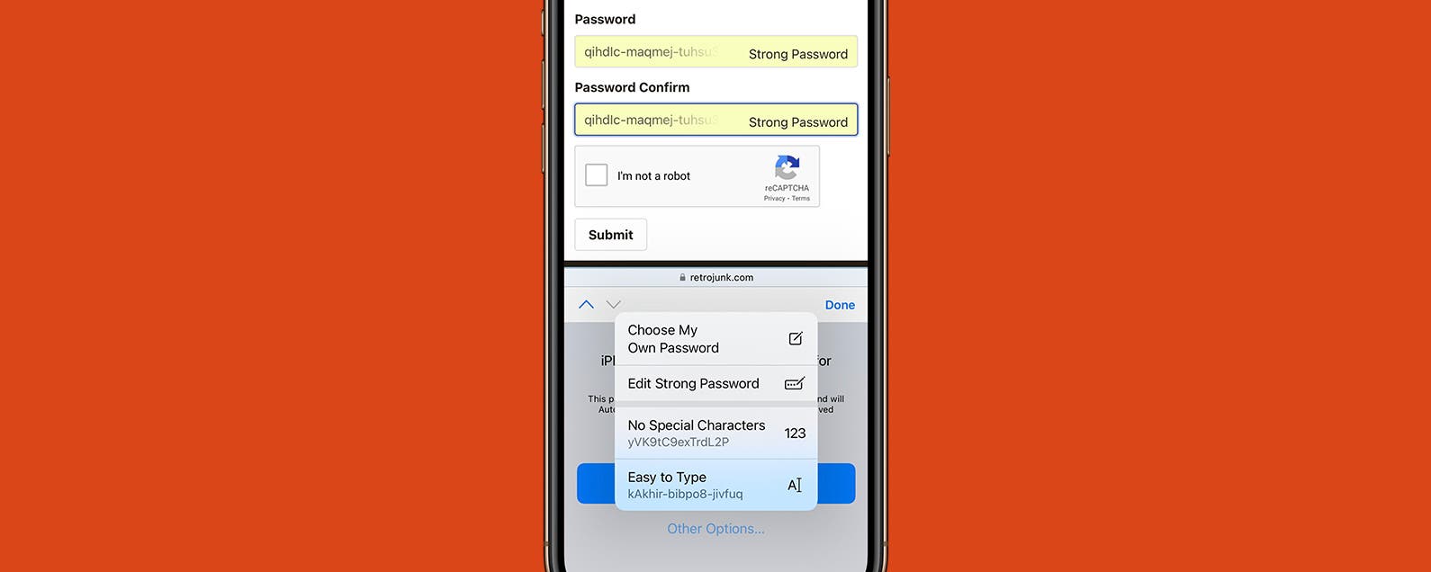How to Edit a Safari Suggested Password