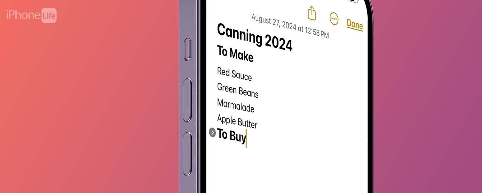 How to Use Collapsible Sections in the Notes App How to Use Collapsible Sections in the Notes App
