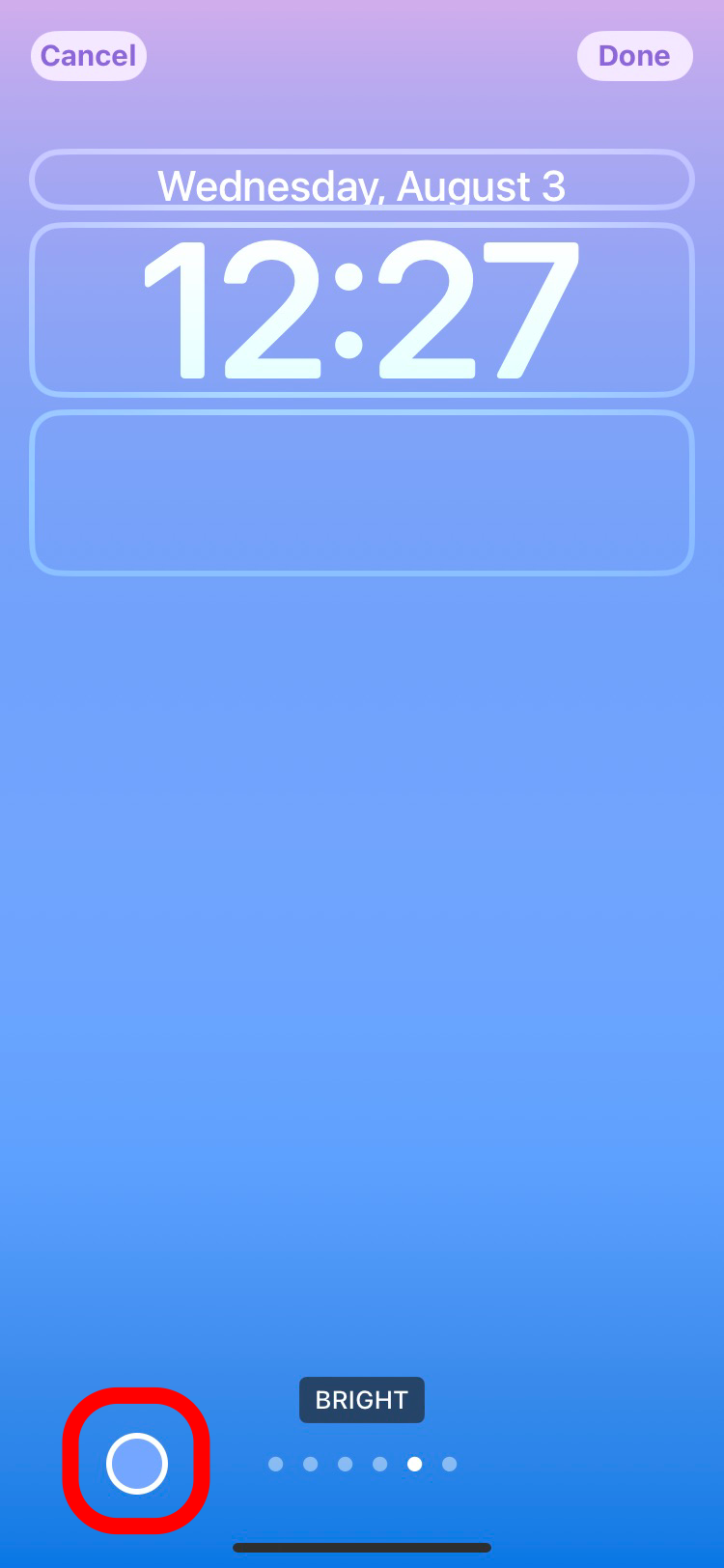 Ios 7 Lock Screen Template