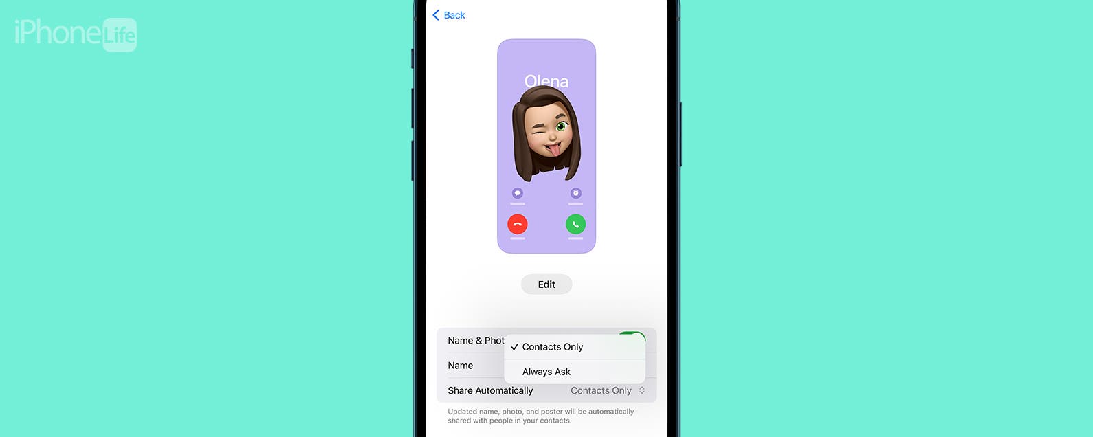 How to Customize iPhone Contact Cards for Safe Sharing