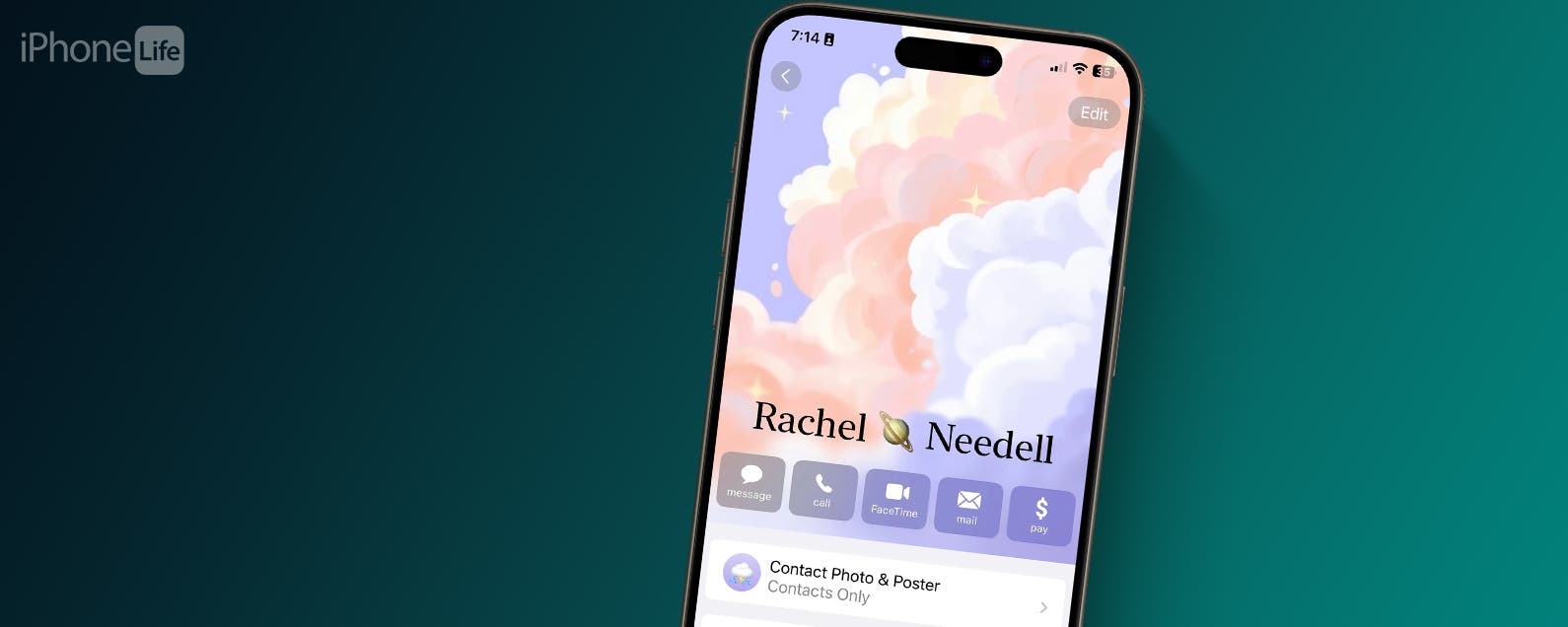 How to Change Contact Poster in iPhone Contacts