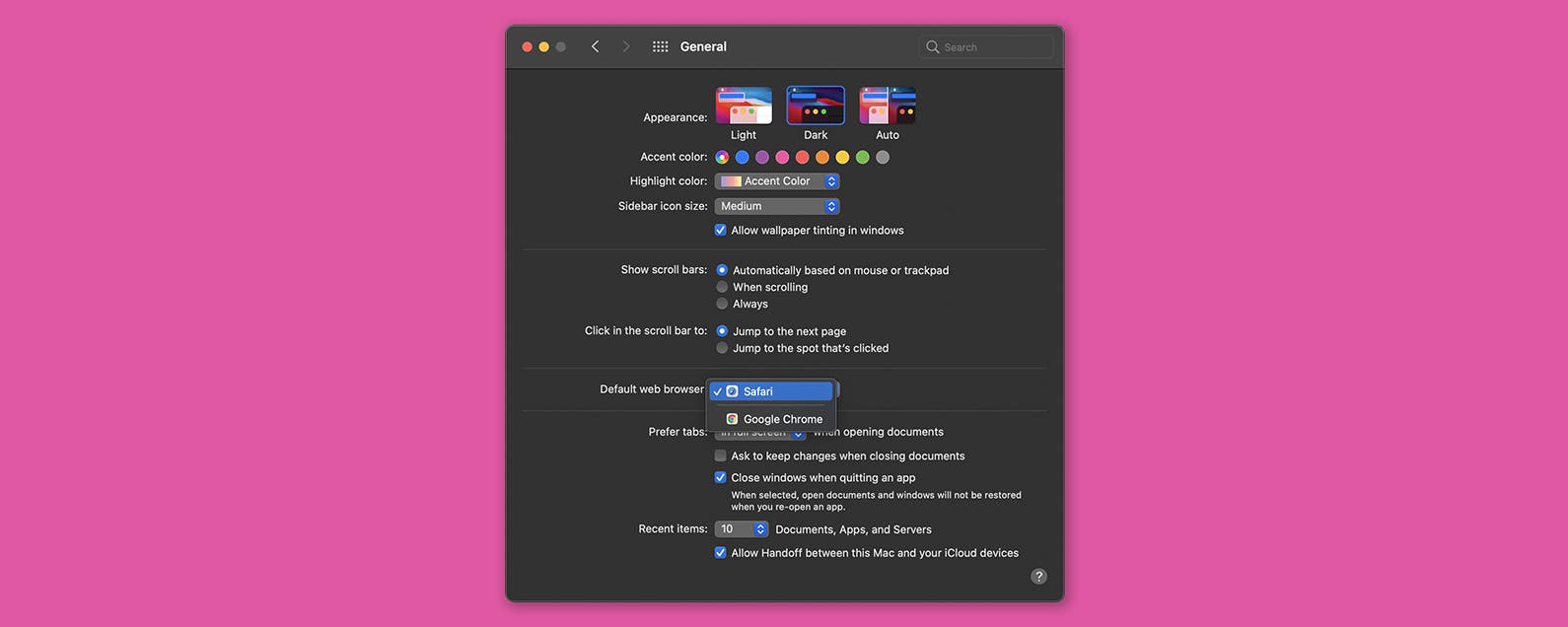 How To Change The Default Browser On A Mac Set Other Default Apps