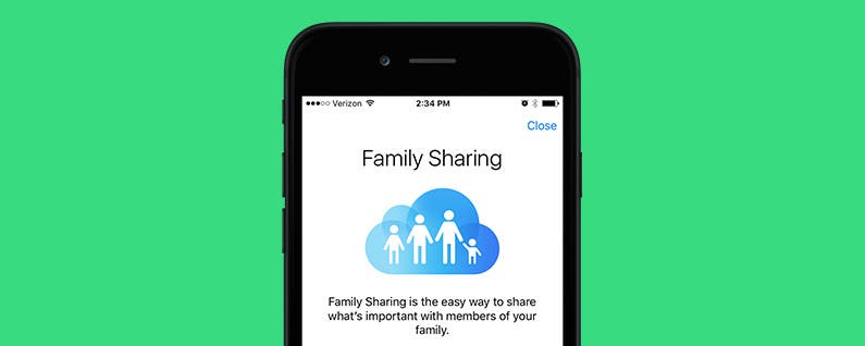 How to Set Up Apple Family Sharing