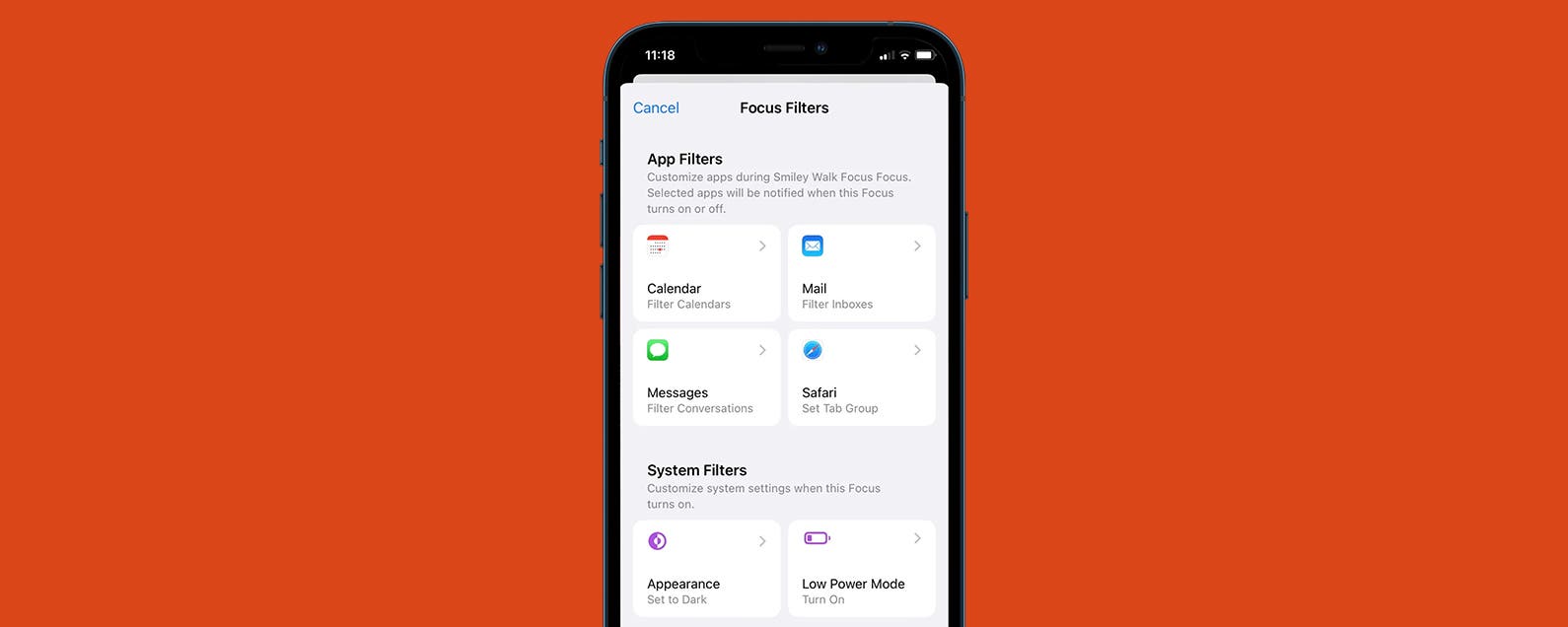 How to Set Up iPhone Focus Filters