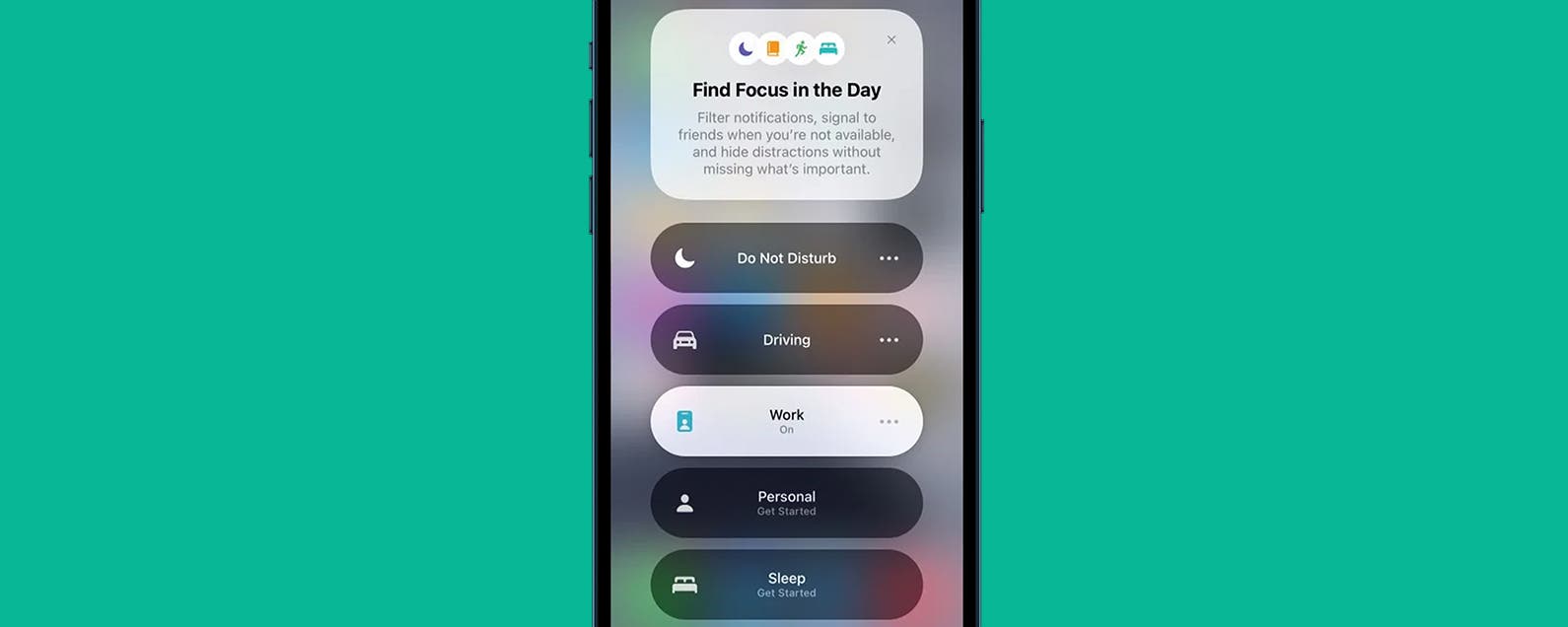 How to Turn On iPhone Focus Mode