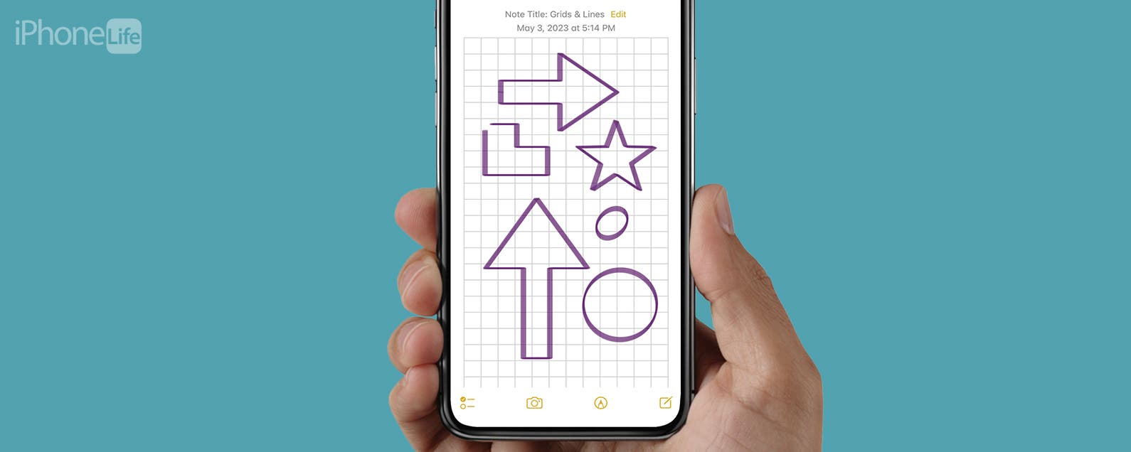 How to Add Lines & Grids to Notes