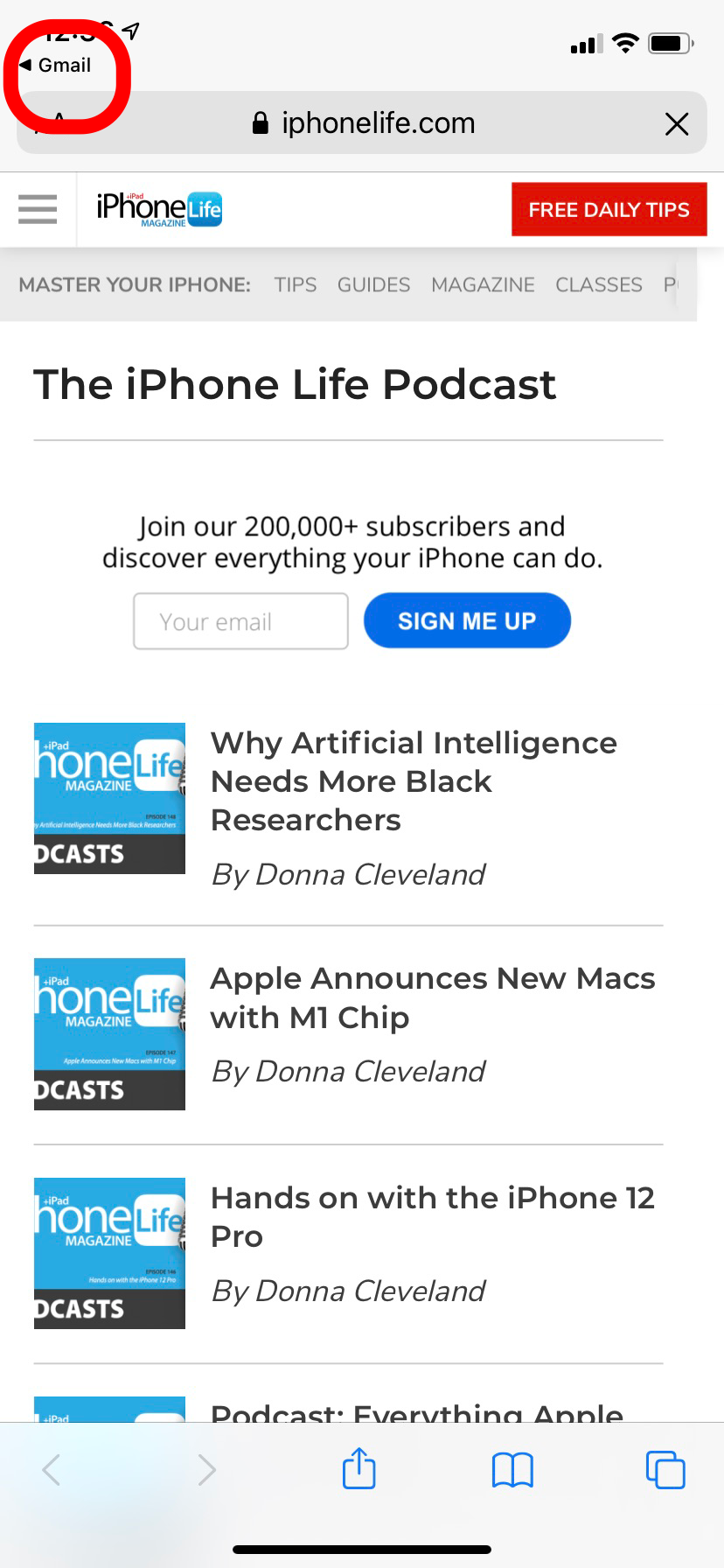 Iphone Back Button Png