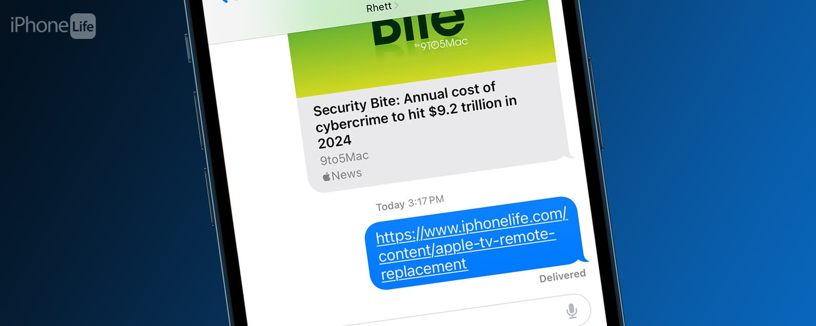 Turn Off Link Thumbnails in the Messages App on iPhone