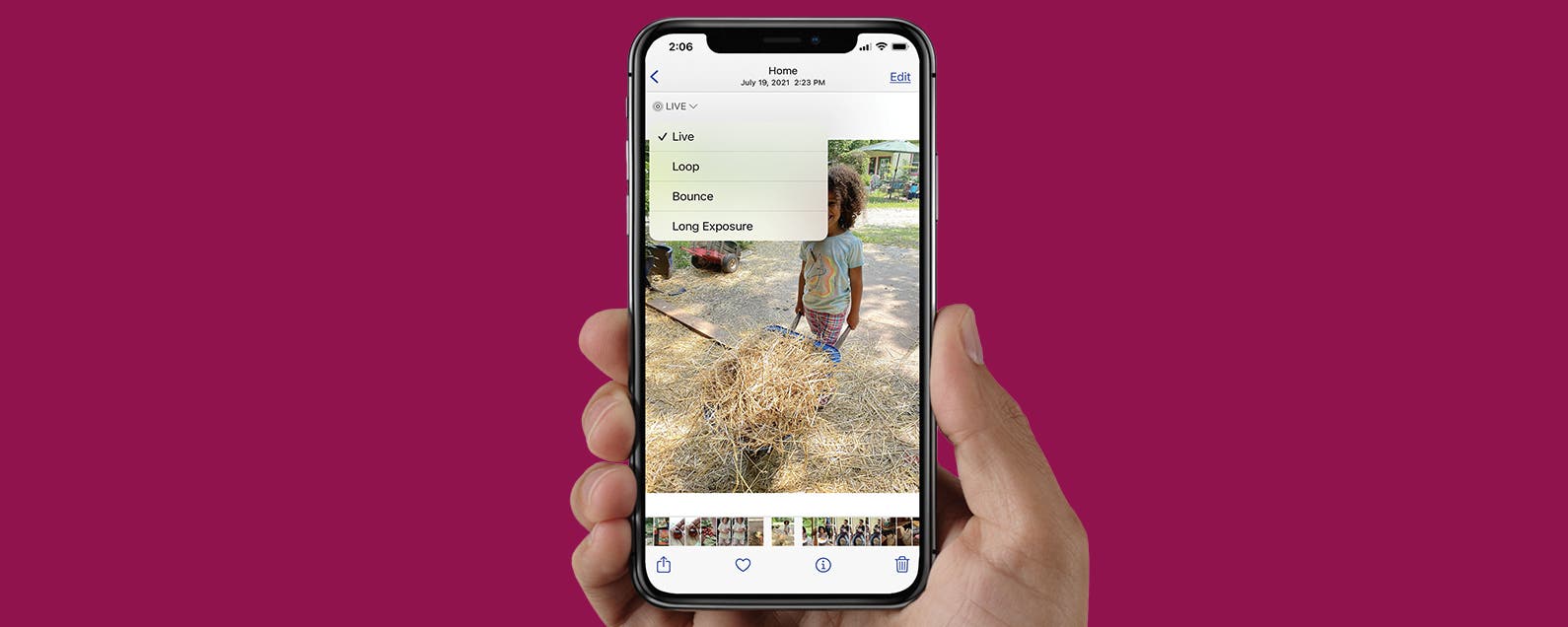 How to Turn a Live Photo into a Long-Exposure Photo on iPhone