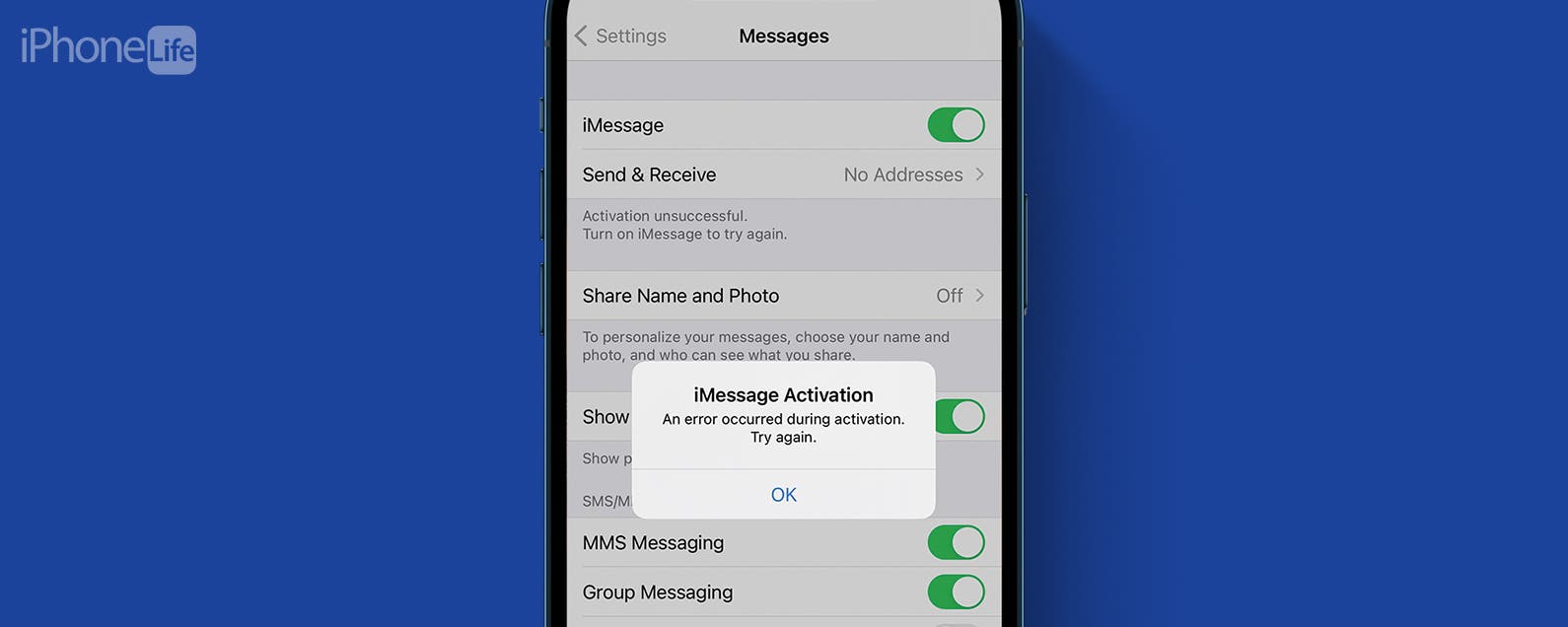 How to Fix the iMessage Waiting for Activation Error Fast!