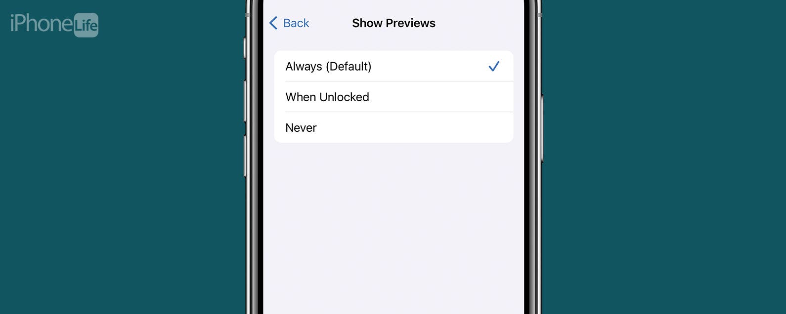 Keep Your Message Notifications Private on iPhone