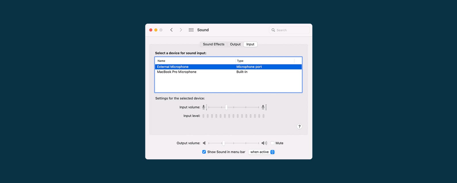 How To Select Mac Computer Audio Input And Output Devices 3205