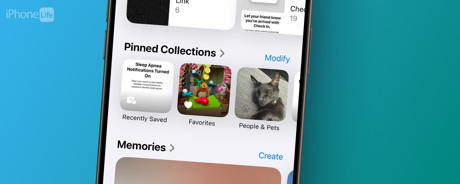 Customize Pinned Collections in the Photos App (iOS 18)