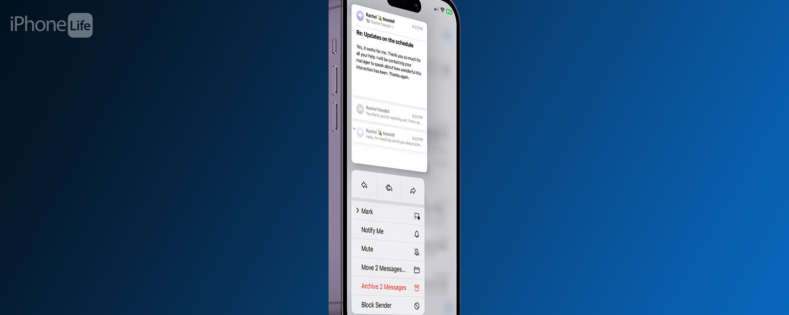 How to Quickly Preview an Email on iPhone