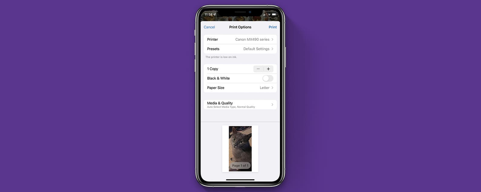 How to Print Pictures from iPhone