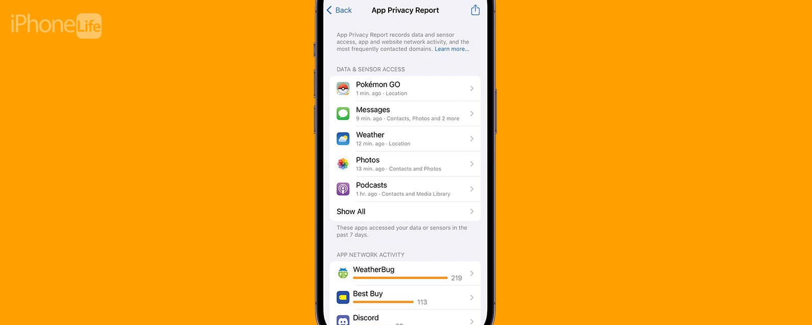 See How Apps Use iPhone Privacy Permissions
