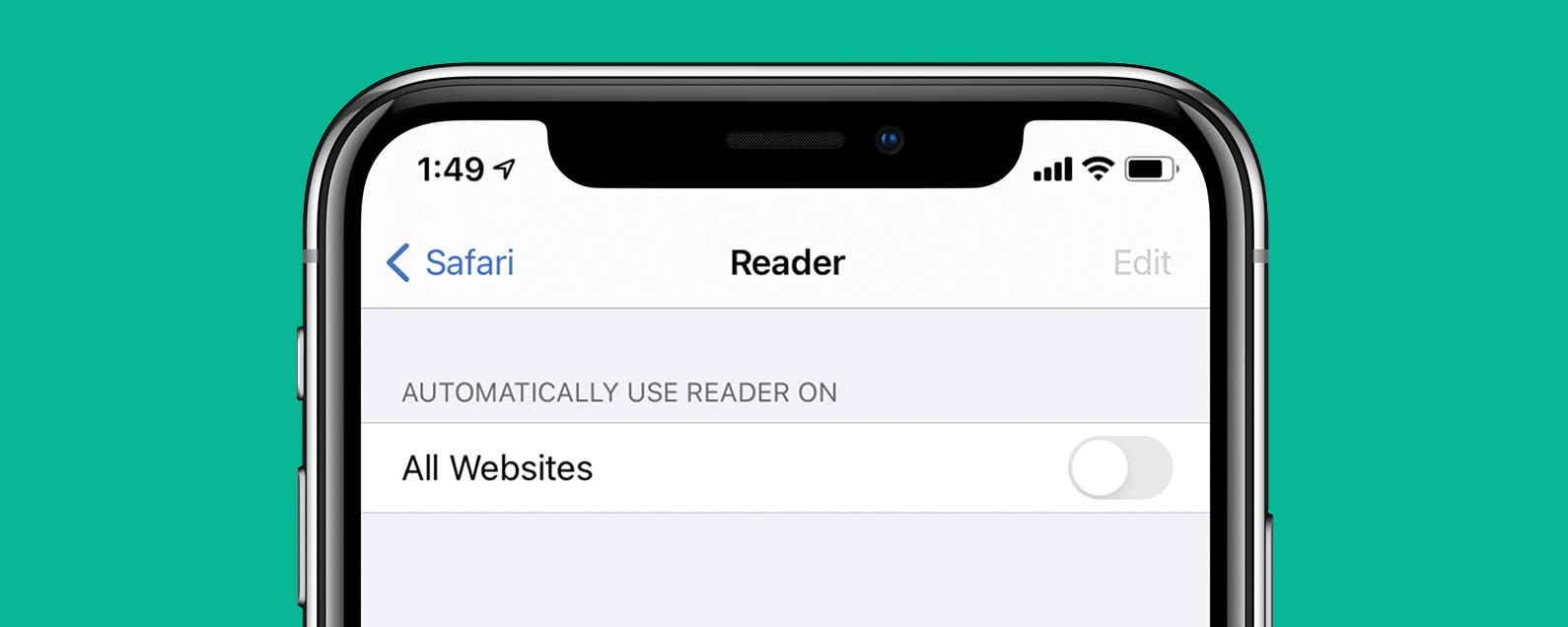 How to Disable Reader Mode in Safari for All Webpages How to Disable Reader Mode in Safari for All Webpages