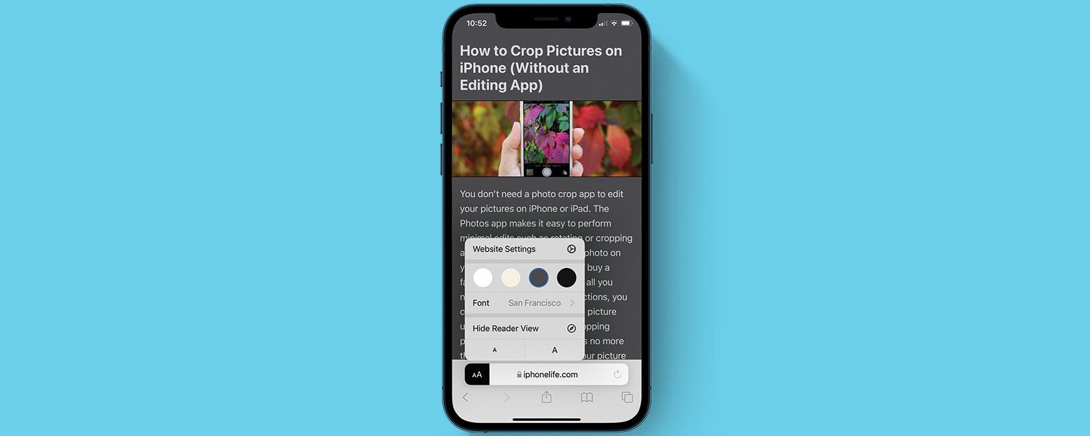 How to Use Safari Reader Mode on iPhone & iPad (iOS 15 & iPadOS 15)