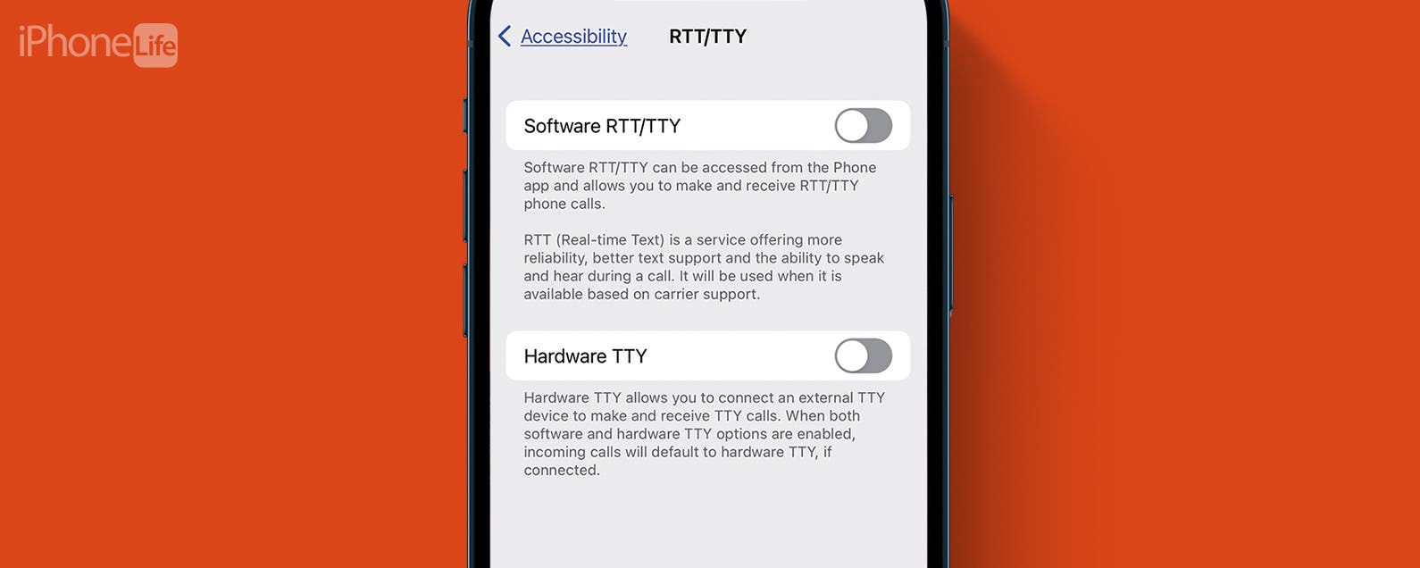 How to Turn Off RTT (Real Time Text) on an iPhone