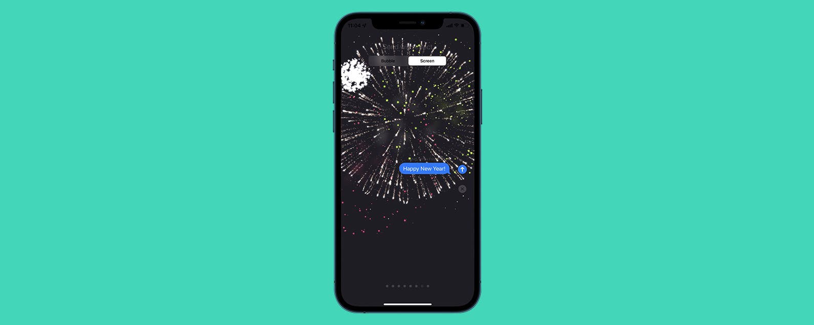 How To Send Fireworks On IPhone