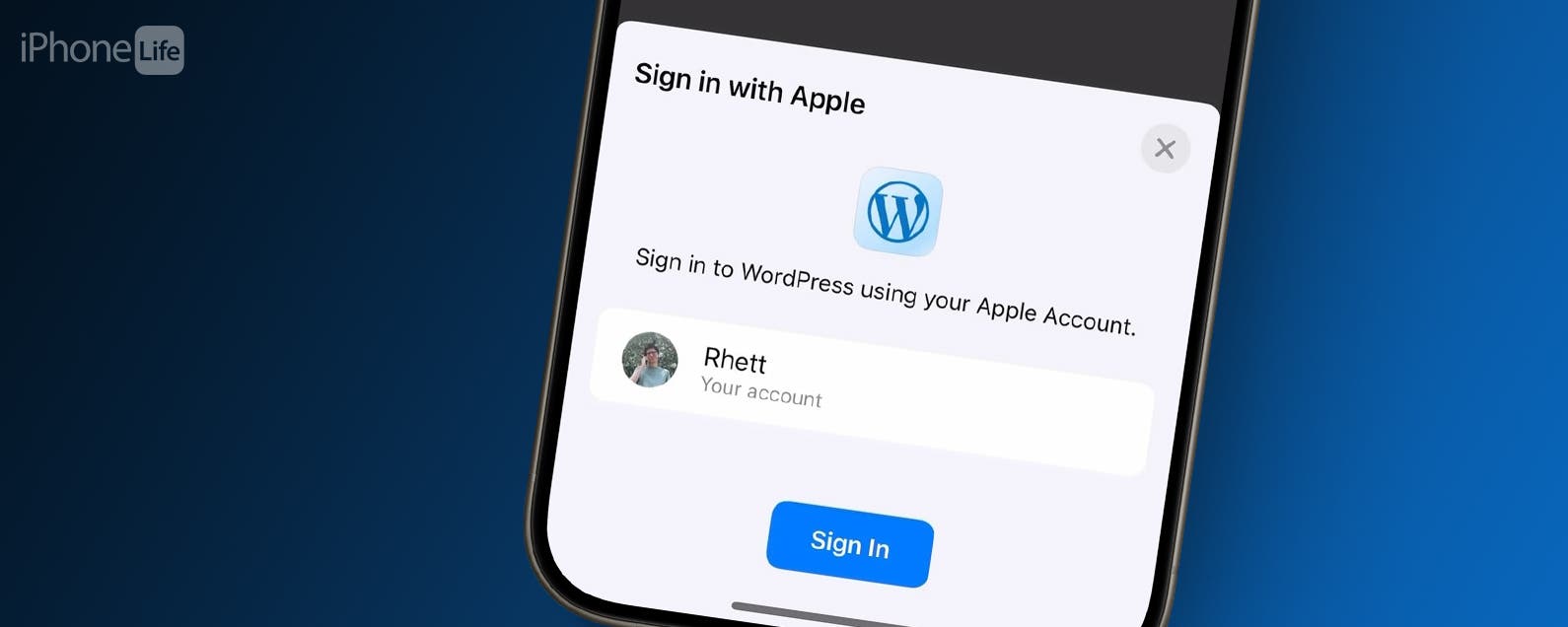 Securely Sign In to Websites & Apps Using Your Apple ID