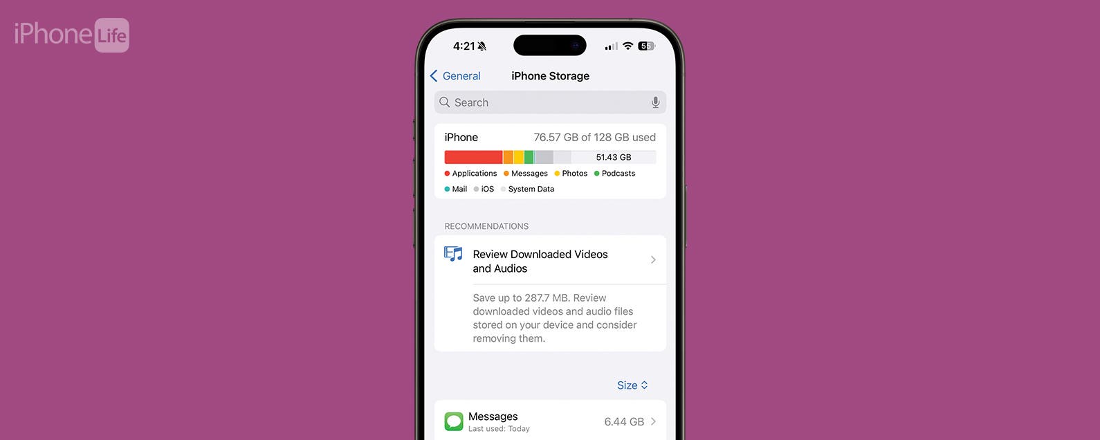 Organize Your iPhone’s Storage & Battery