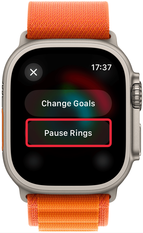 How to Pause Your Activity Rings Streak on Apple Watch