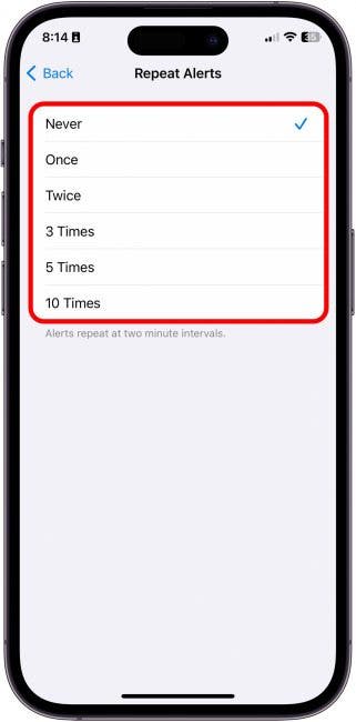why does iphone text alert twice