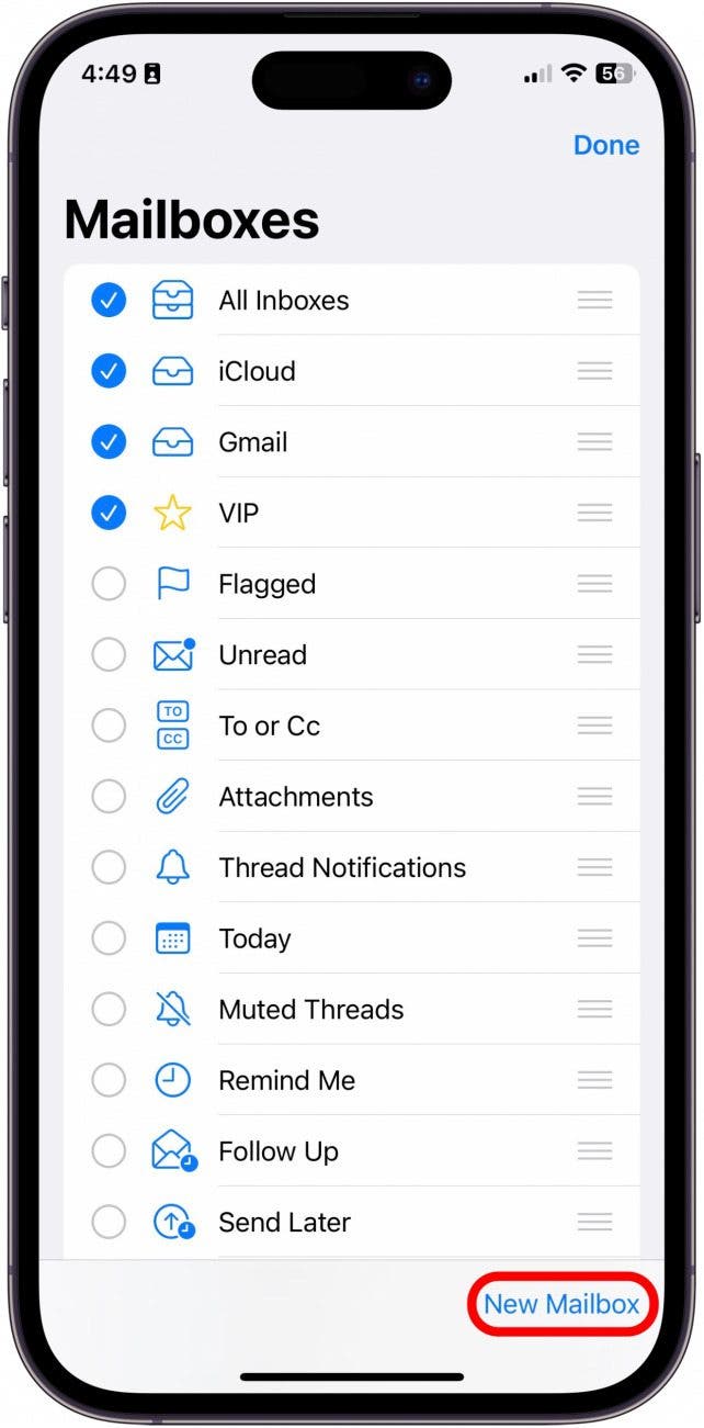How to Create Email Folders on iPhone & iPad