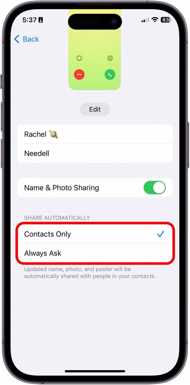 How to Create and Customize Contact Posters on iPhone