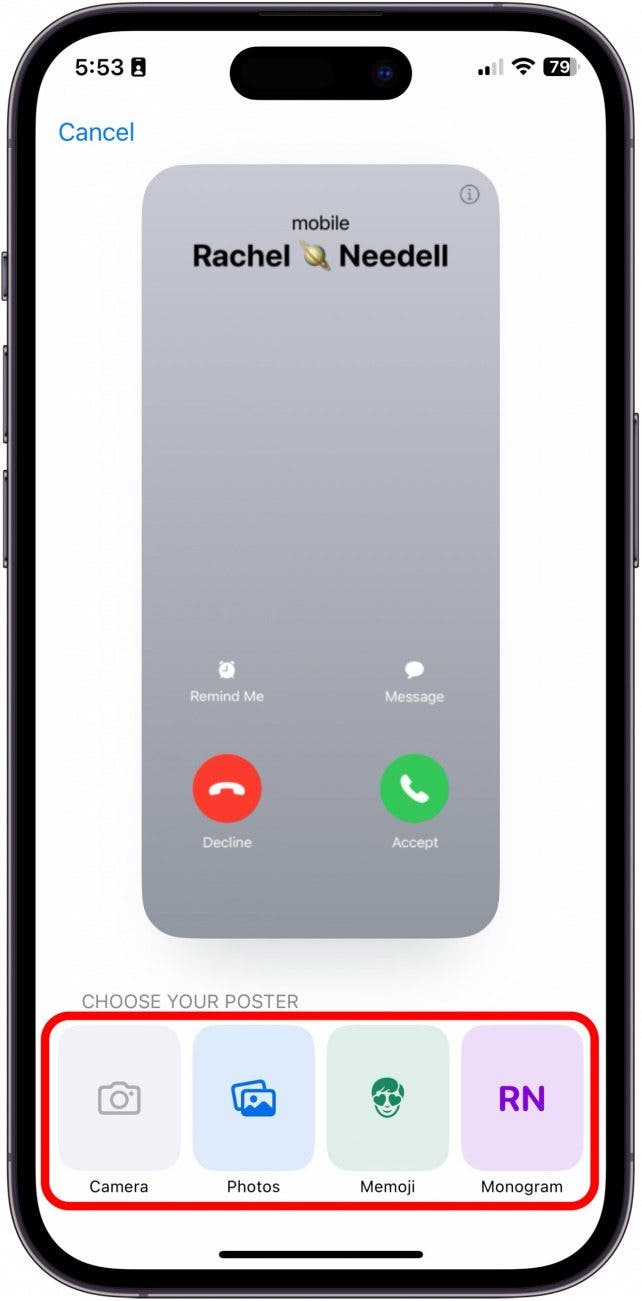 How to Create and Customize Contact Posters on iPhone