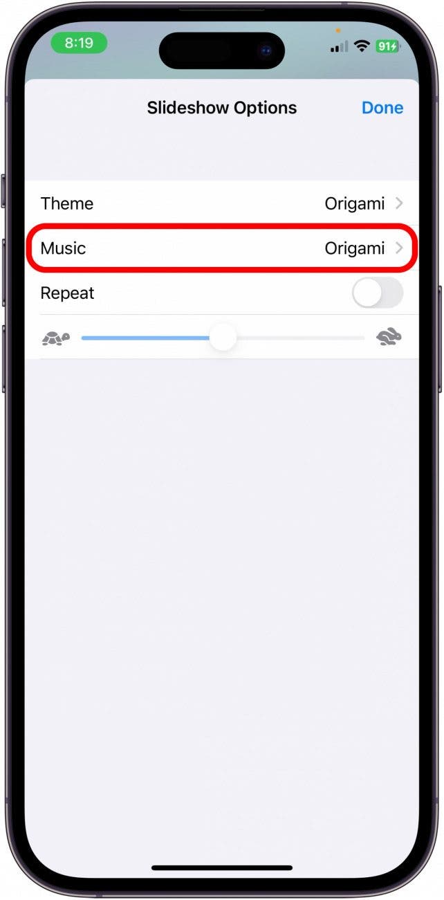 How to Make a Slideshow on iPhone