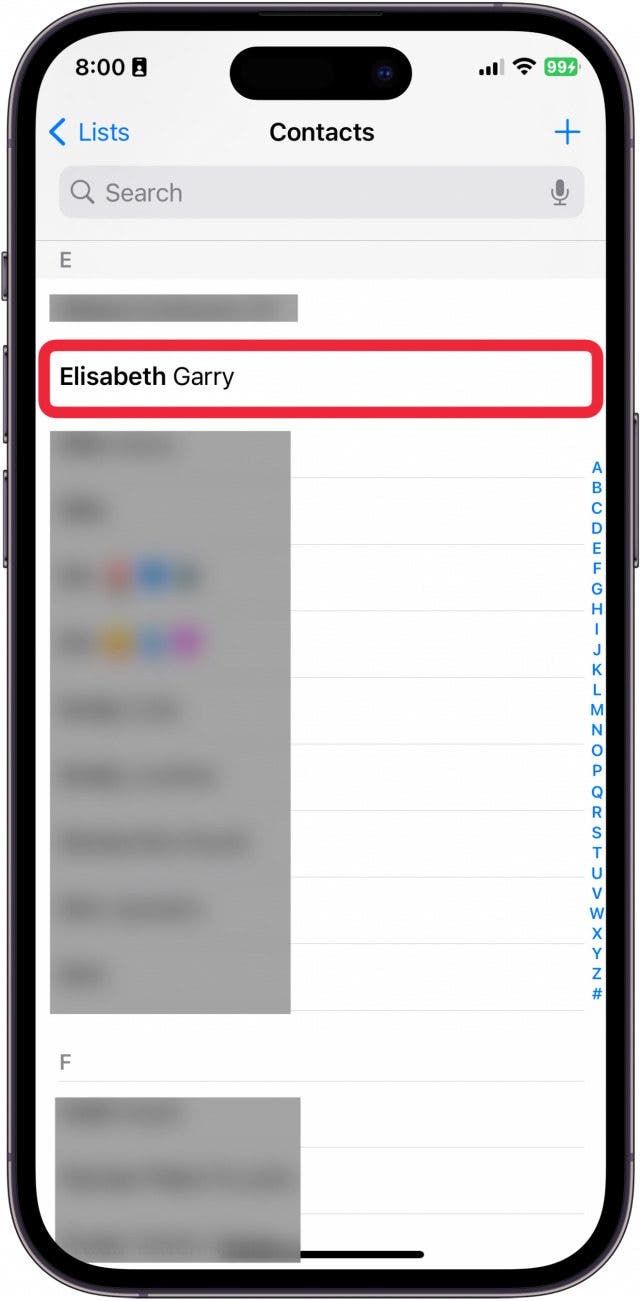 How to Edit a Contact on Your iPhone