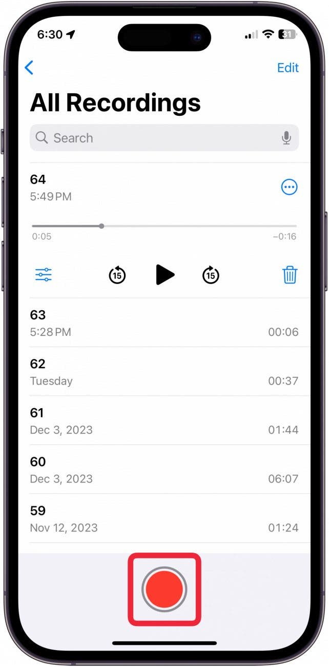 How to Edit a Voice Memo