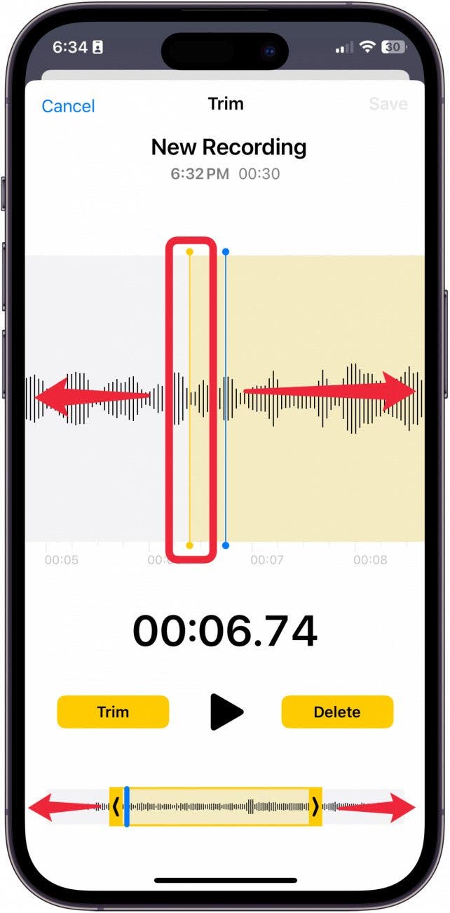 How to Edit a Voice Memo