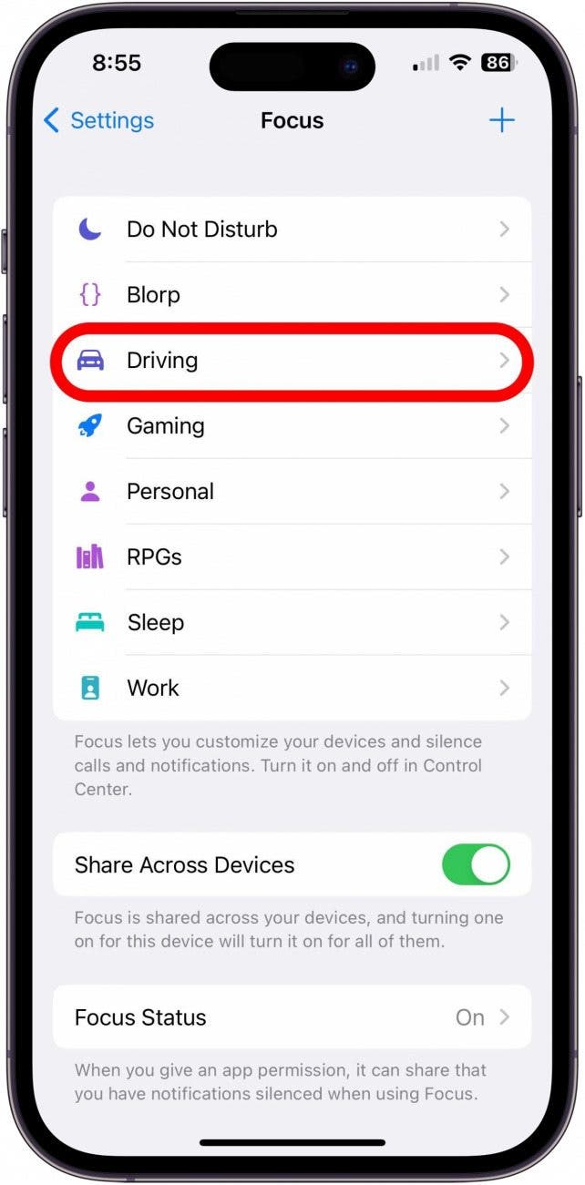 How to Auto Reply to Texts in iPhone Focus Mode