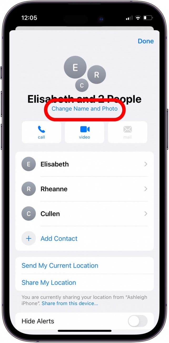 Group Messaging: How to Name a Group Chat on iPhone (iOS 17)