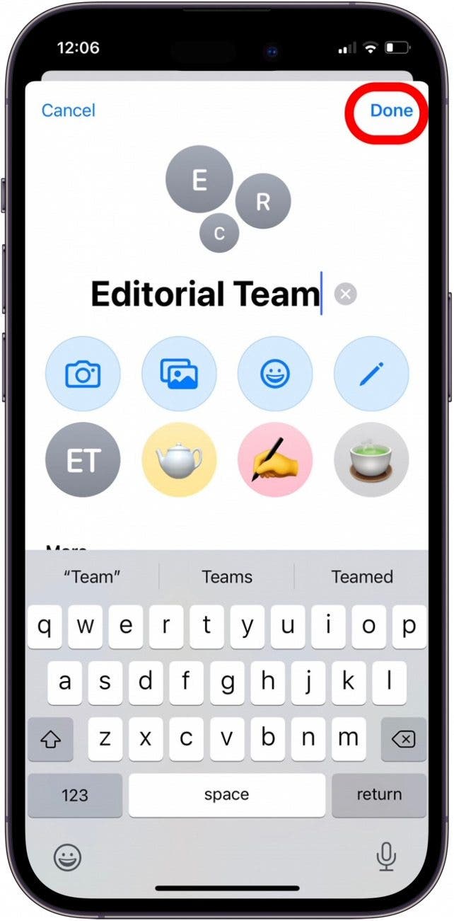 Group Messaging: How to Name a Group Chat on iPhone (iOS 17)