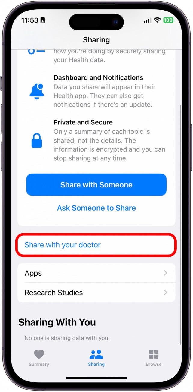 How to Share Health Data with Your Doctor | www.iphonelife.com