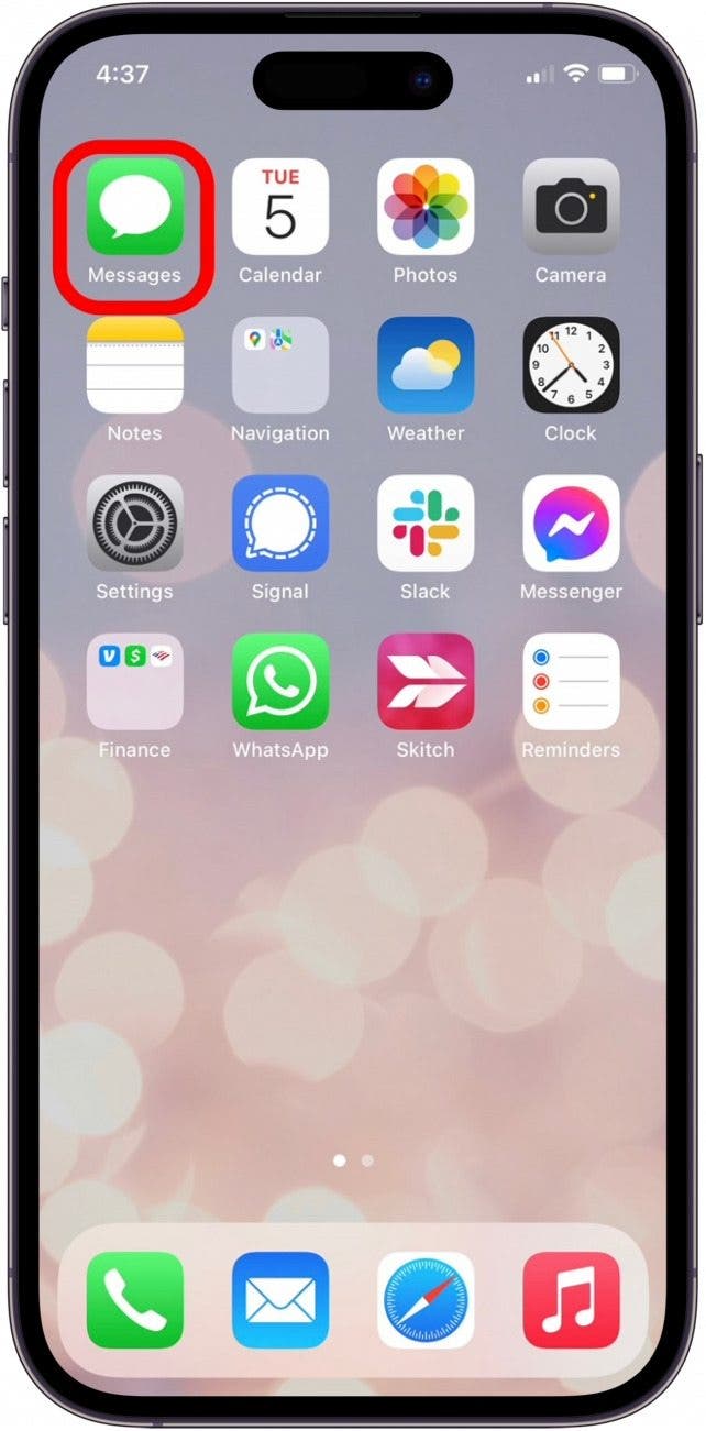 How to Show an iMessage Timestamp in One Swipe