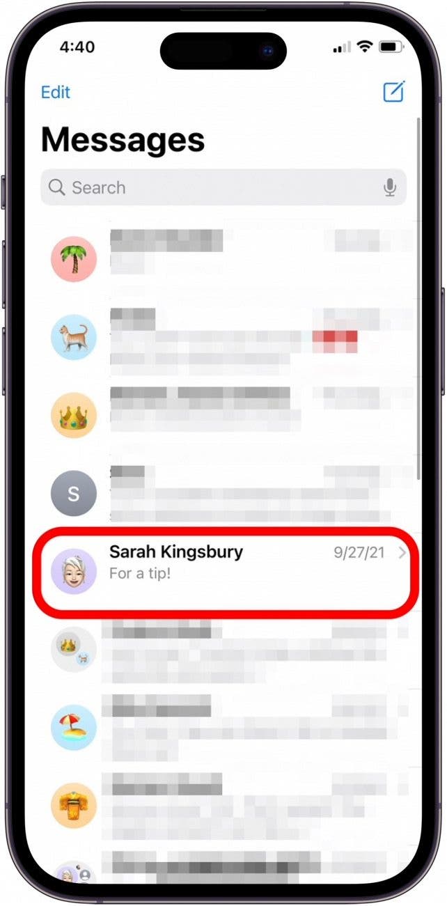 How to Show an iMessage Timestamp in One Swipe