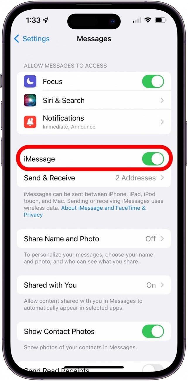 How to Fix iMessage Not Working on iPhone
