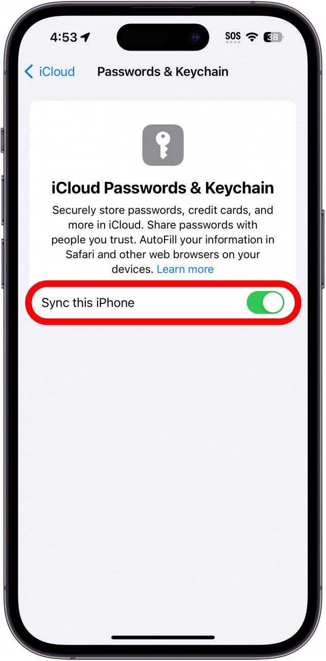 How to Enable iCloud Keychain on Your iPhone or iPad