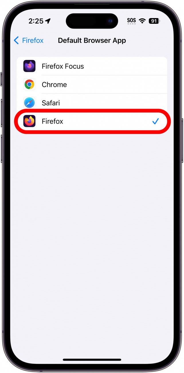 How to Change the Default Web Browser on iPhone