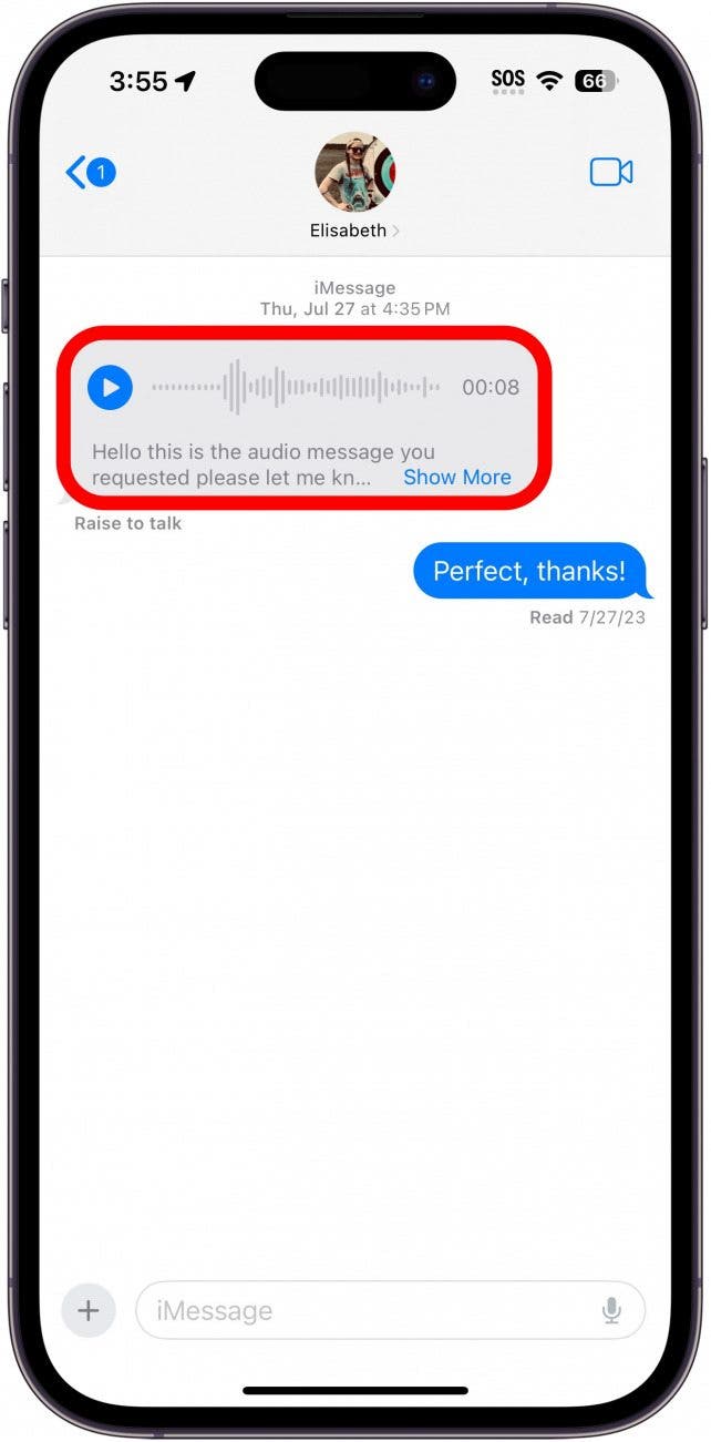 Where Do Saved Audio Messages Go?