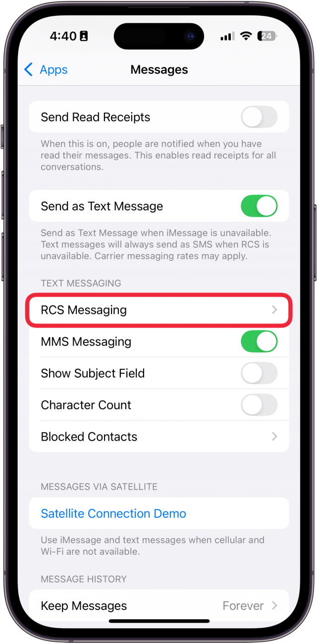 Everything to Know About RCS Messages on iPhone