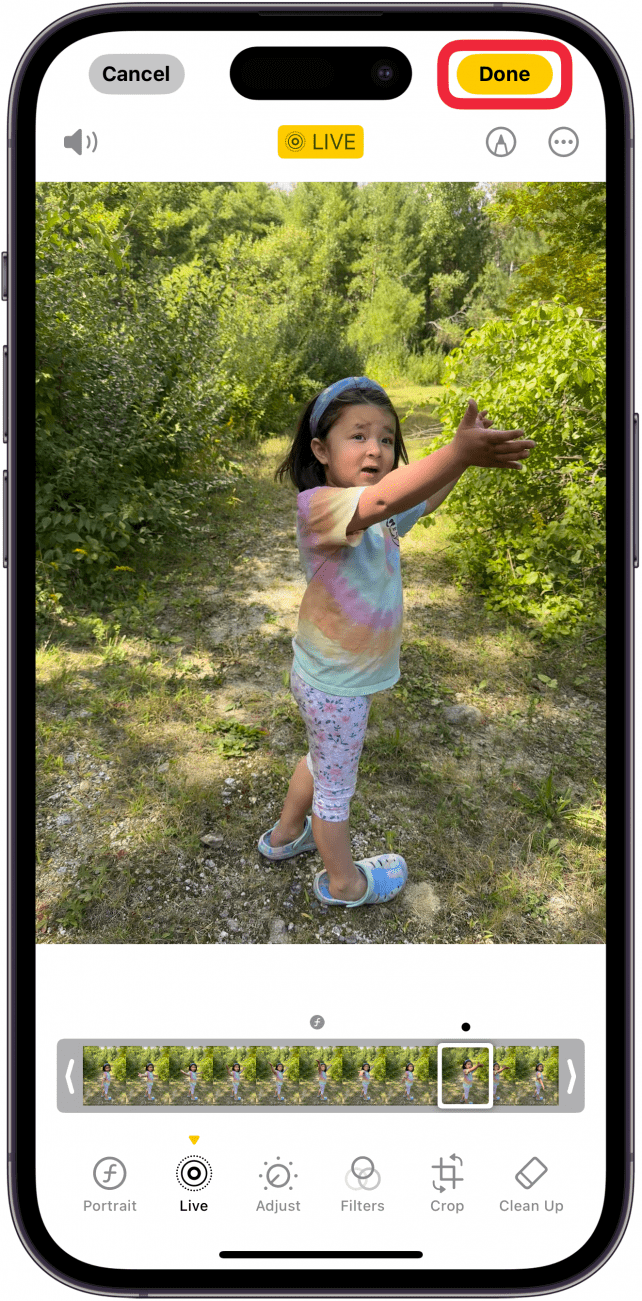 How to Select a Frame from a Live Photo